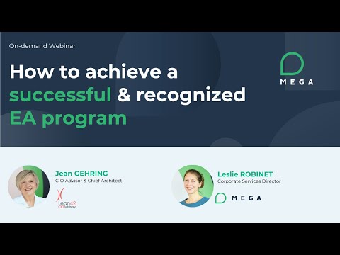 Ask the Experts: How to achieve a successful & recognized EA program