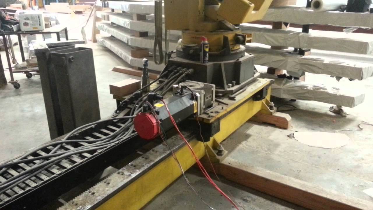 Track servo with linux cnc - YouTube