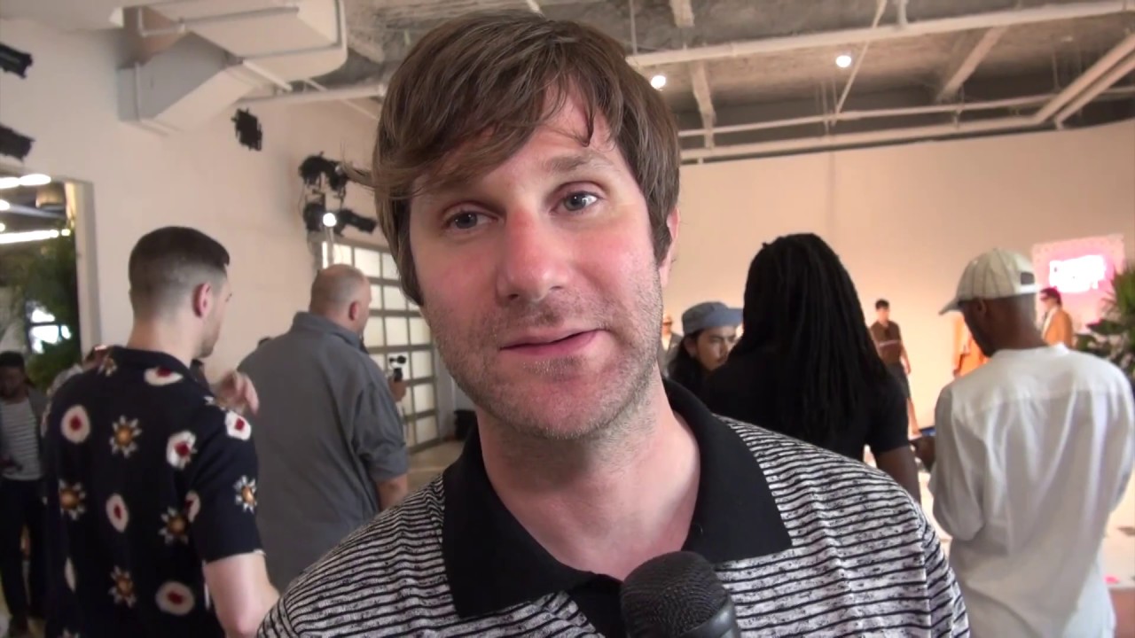 American Designer David Hart Shows Spring 18 Collection - YouTube