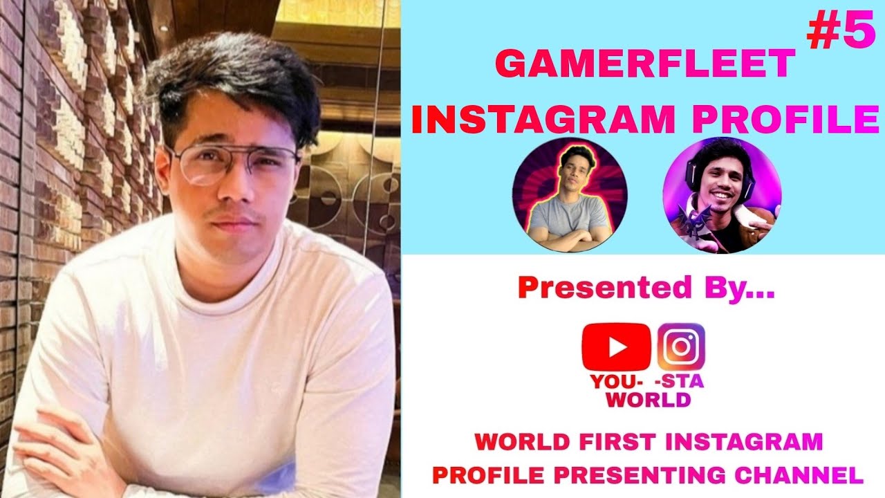 GAMER FLEET INSTAGRAM PROFILE Presented By - YOUSTA WORLD - YouTube