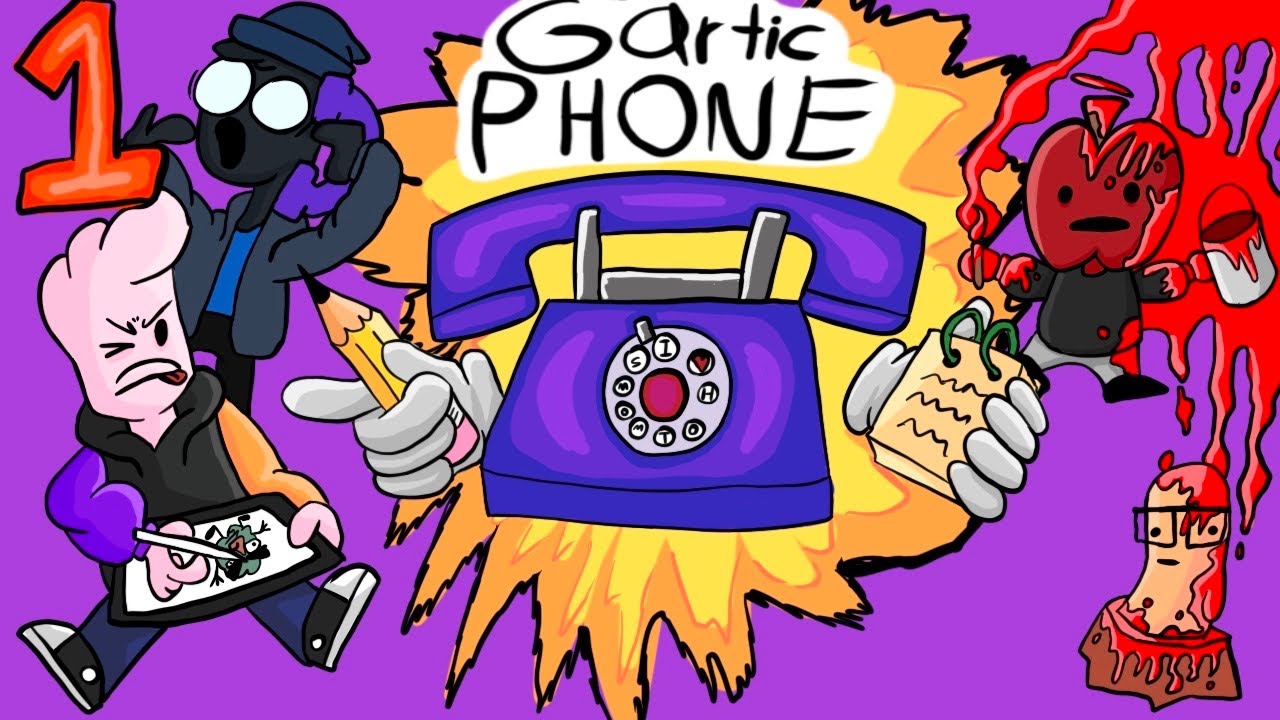 Goofy Gooblers Gartic Phone 1: CARS... - YouTube