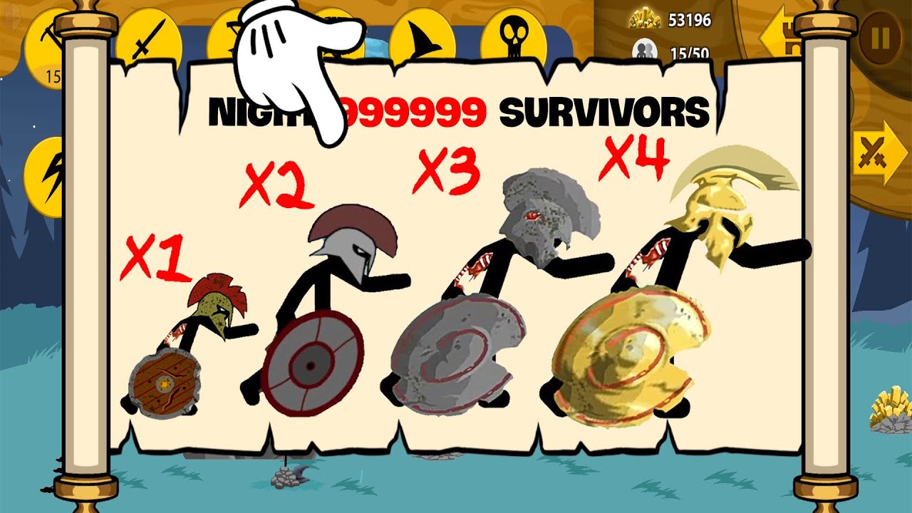 EVOLUTION MAX UPGRADE ALL SKIN SPEARTON TO SPEARTON BOSSS | STICK WAR ...