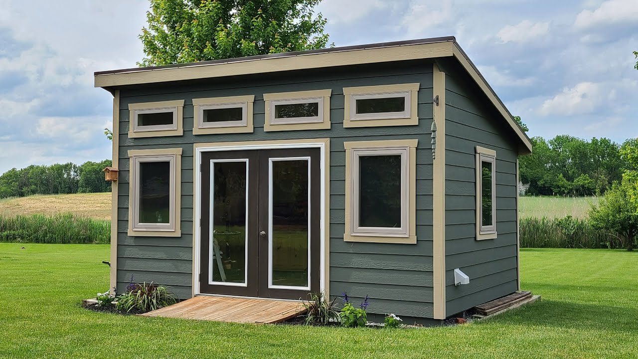 What Makes a Studio Shed? | Lapp Structures - YouTube