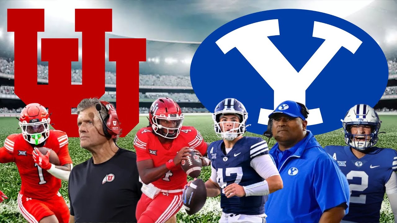 Utah Utes v BYU Cougars | Week 8 | Big XII Rivalry Matchup | College ...