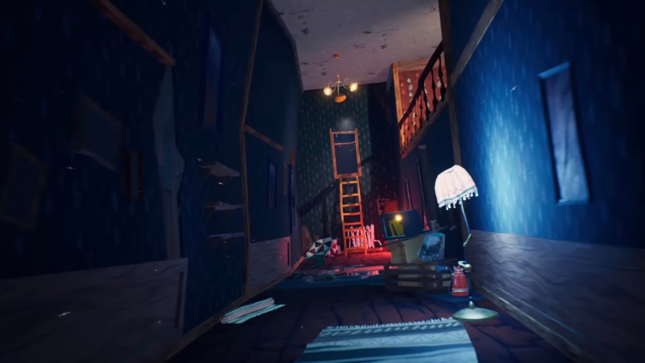 Hello neighbor 2 gameplay (but with sound, added music and footsteps ...