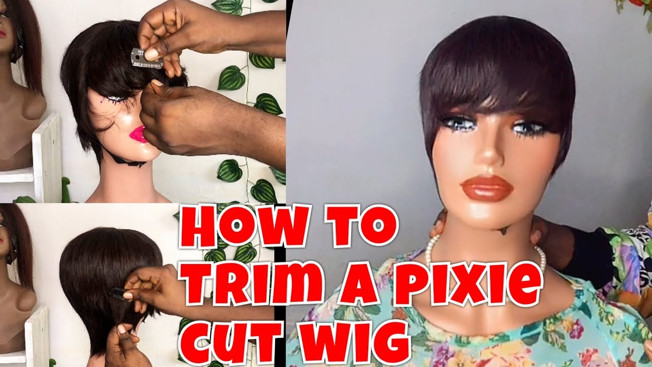 How to shave pixie cut perfectly. - YouTube