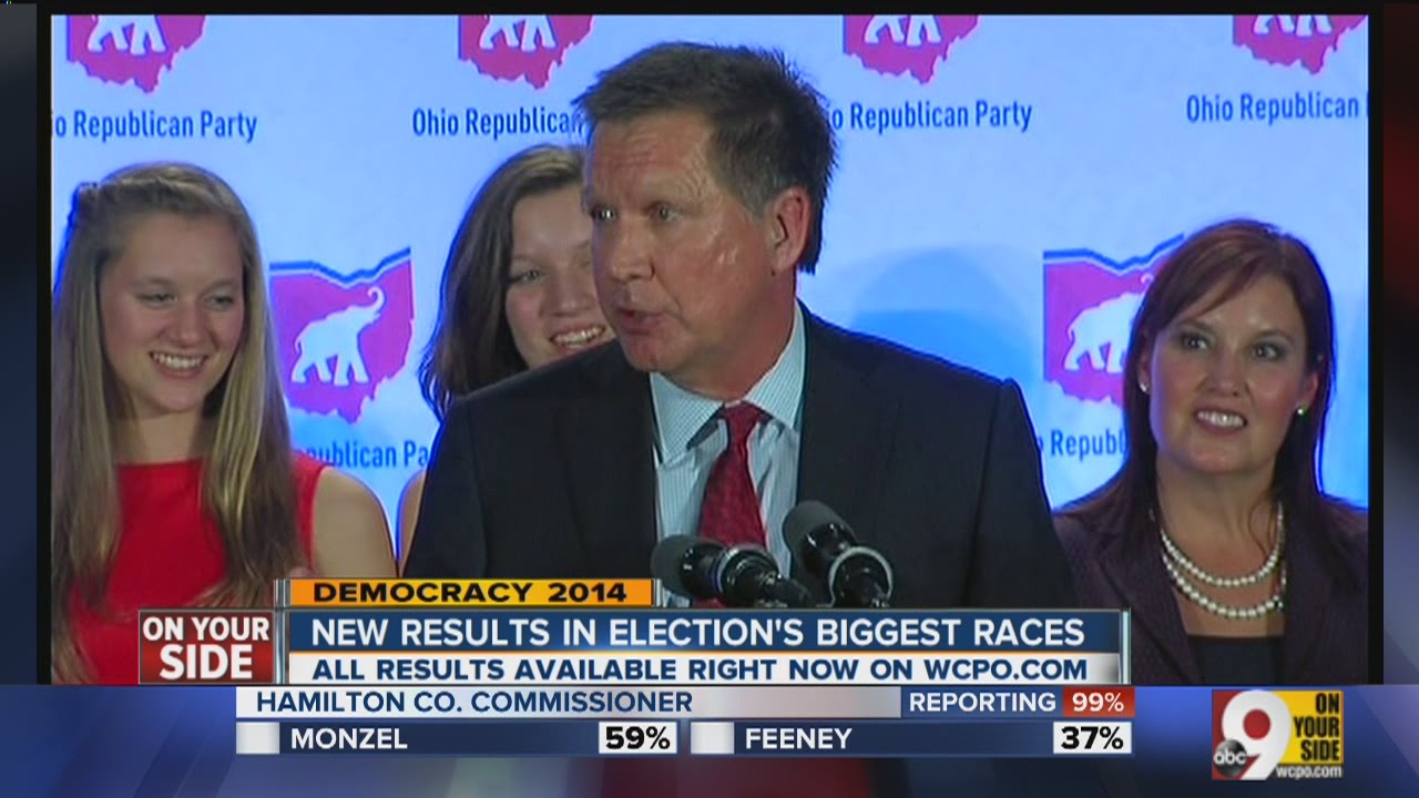 John Kasich wins second term as Ohio governor, defeats Democratic ...
