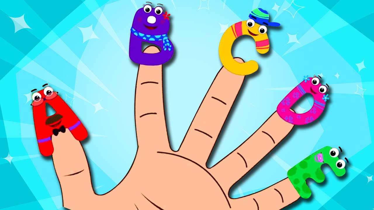 ABC Finger Family Song For Kids | Songs for Children | ABC Songs ...
