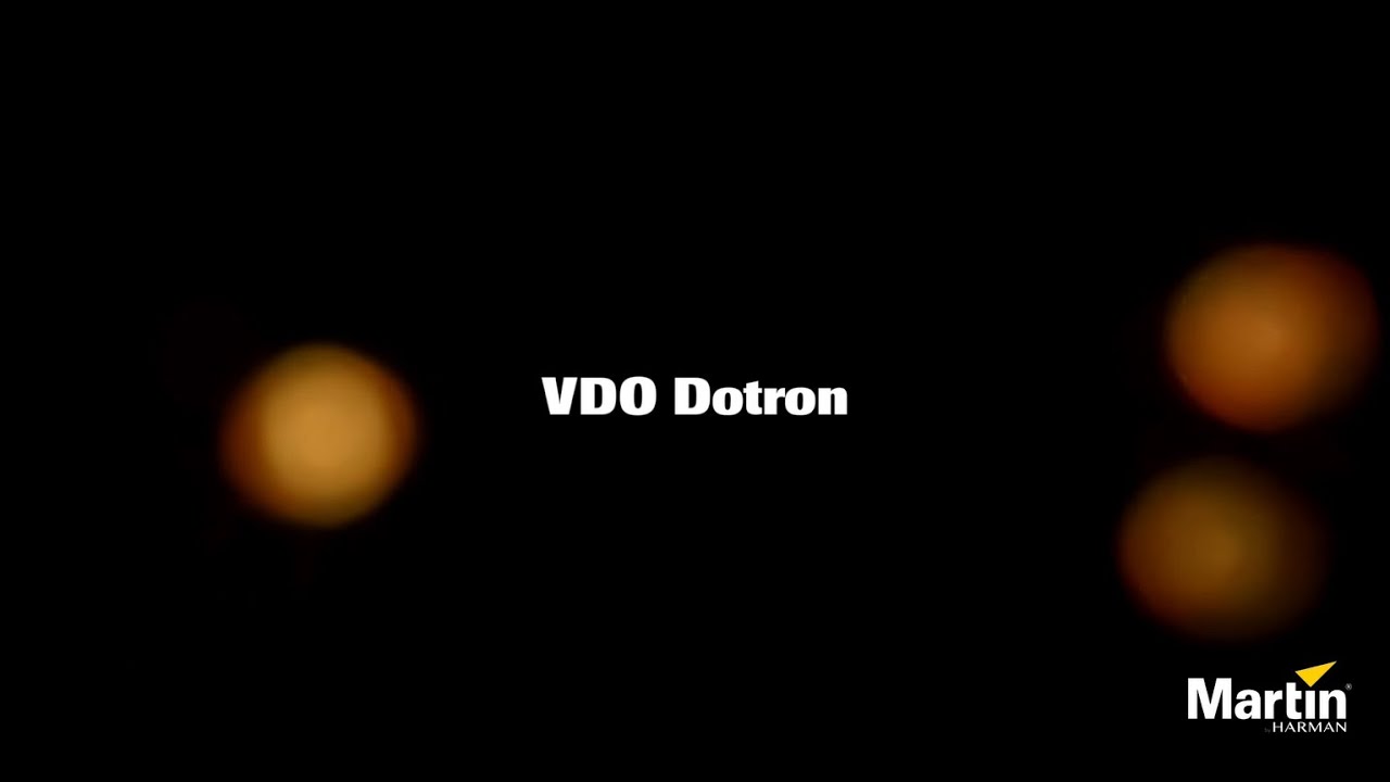 The Many Faces Of Martin VDO Dotron LED Video Fixtures - YouTube