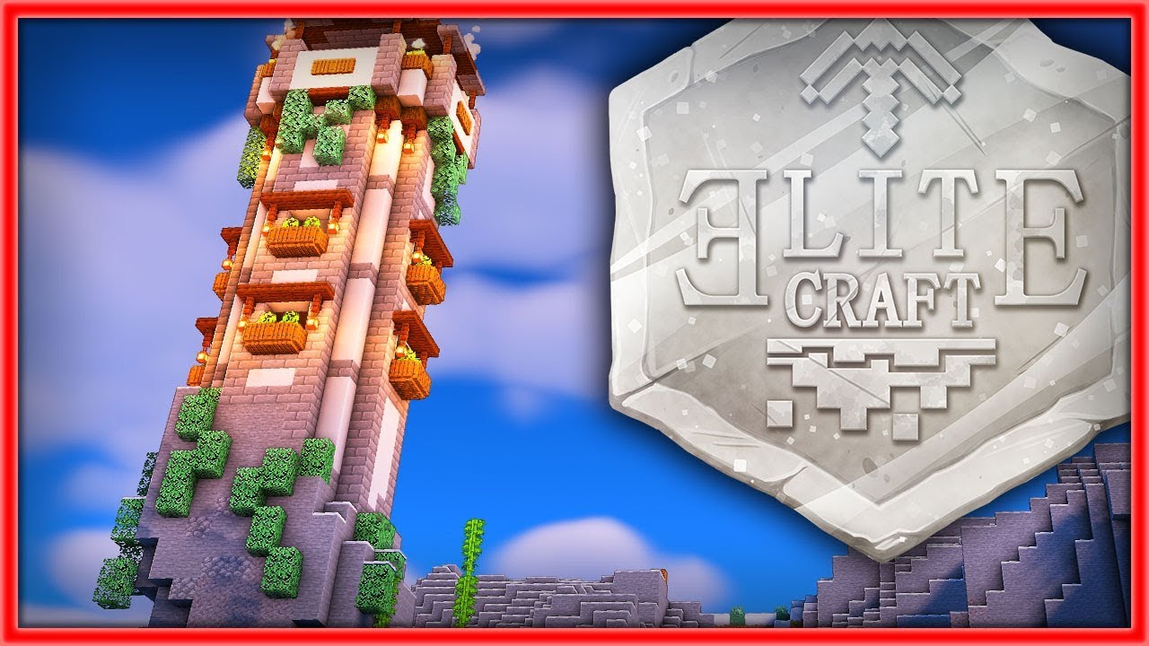 🎉 ASÍ ES NUESTRA BASE EN *ELITECRAFT* Minecraft 1.14 - YouTube