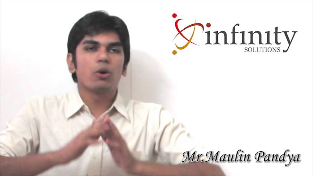 Maulin Pandya | Infinity Solutions | Follow your excellence - YouTube
