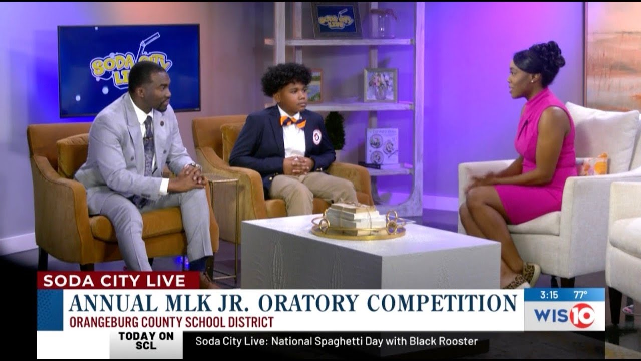 OCSD on WISTV's Soda City Live - 2024 OCSD MLK Oratory Competition ...