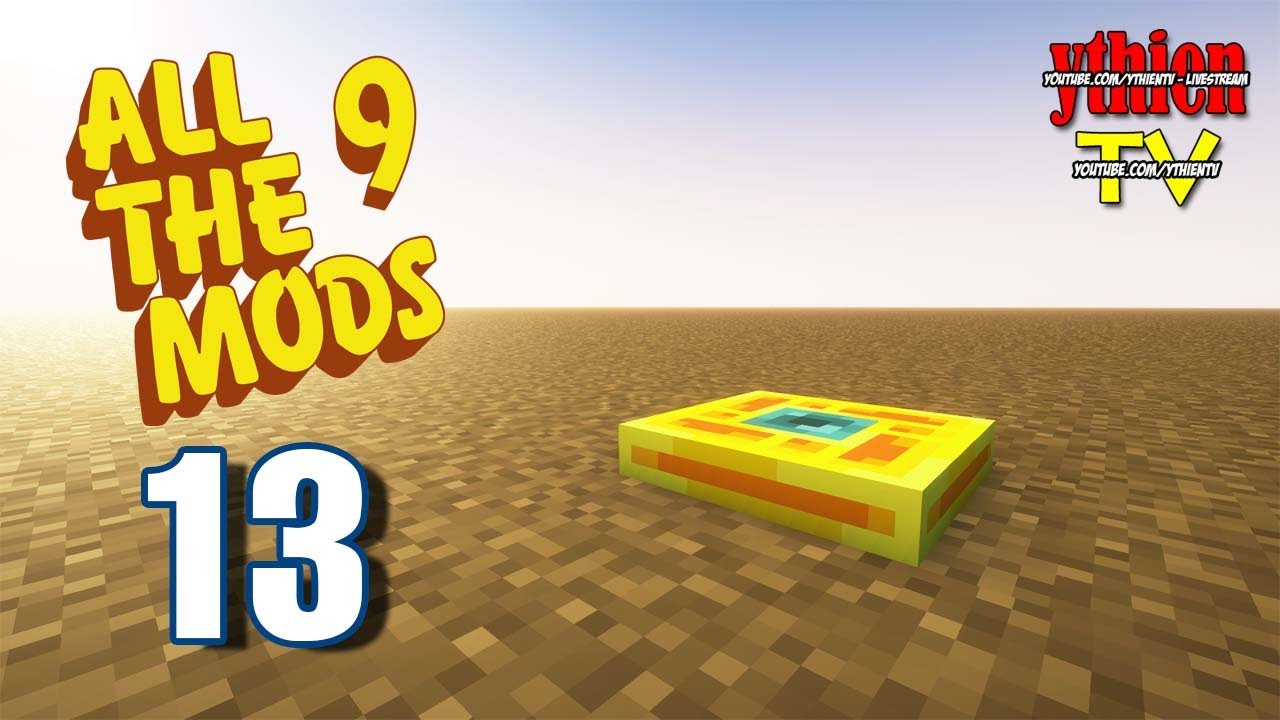 All The Mods 9 Minecraft E13 - MINING DIMENSION & VIBRANIUM | ATM9 - YouTube