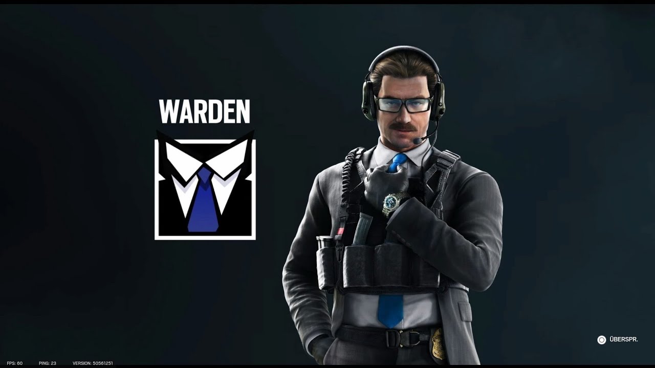 Rainbow Six Siege Warden Ace game (PS4 Pro Gameplay) - YouTube