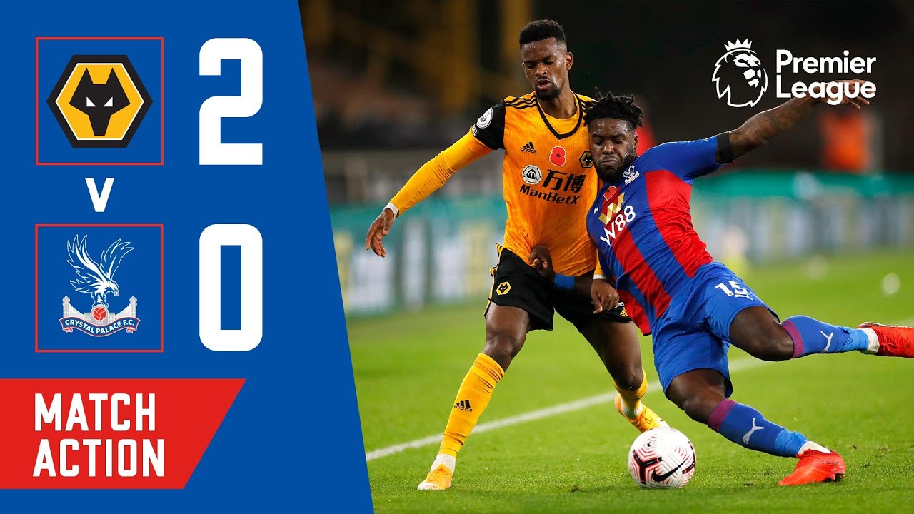 TWO FIRST HALF GOALS, VAR & RED CARD! | Wolves 2-0 Crystal Palace - YouTube