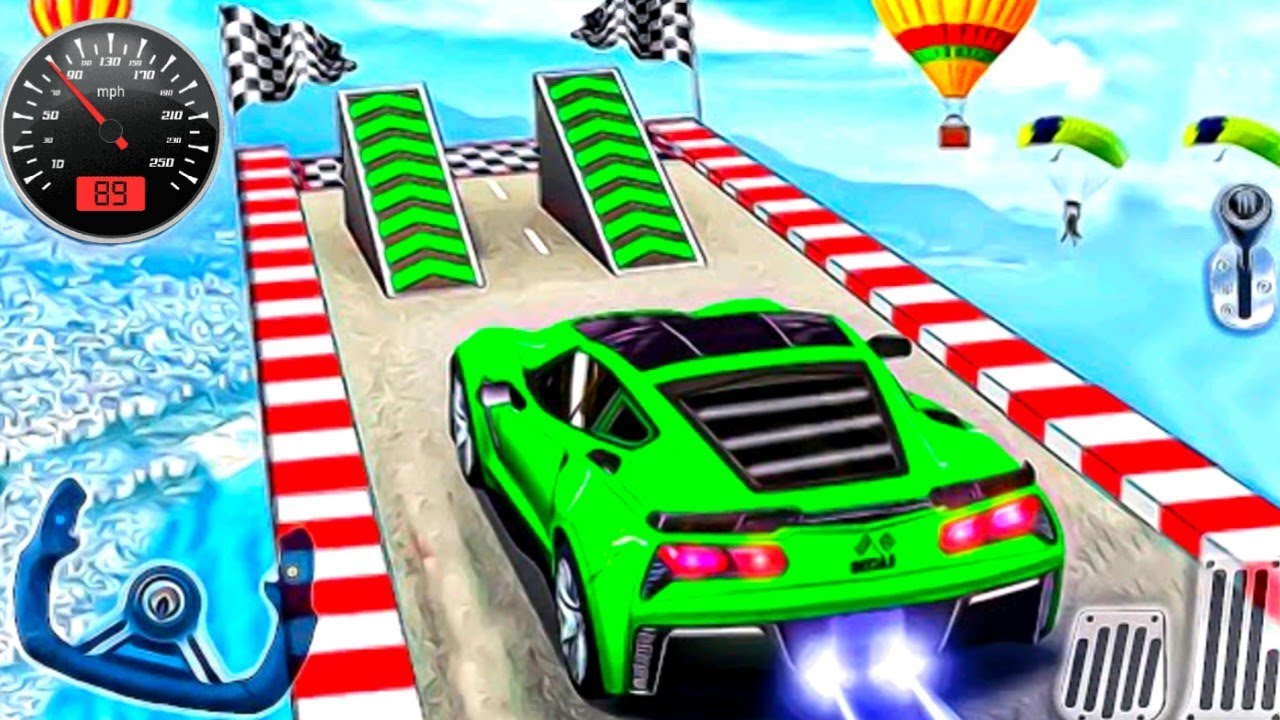 Vertical Mega Ramp Car racing - impossible Mega Ramp Car racing ...