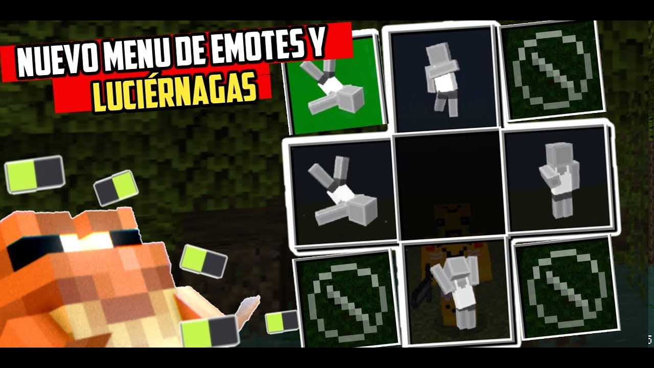 MAS MENÚS y LUCIÉRNAGAS OFICIALES En minecraft pe Minecraft Bedrock ...