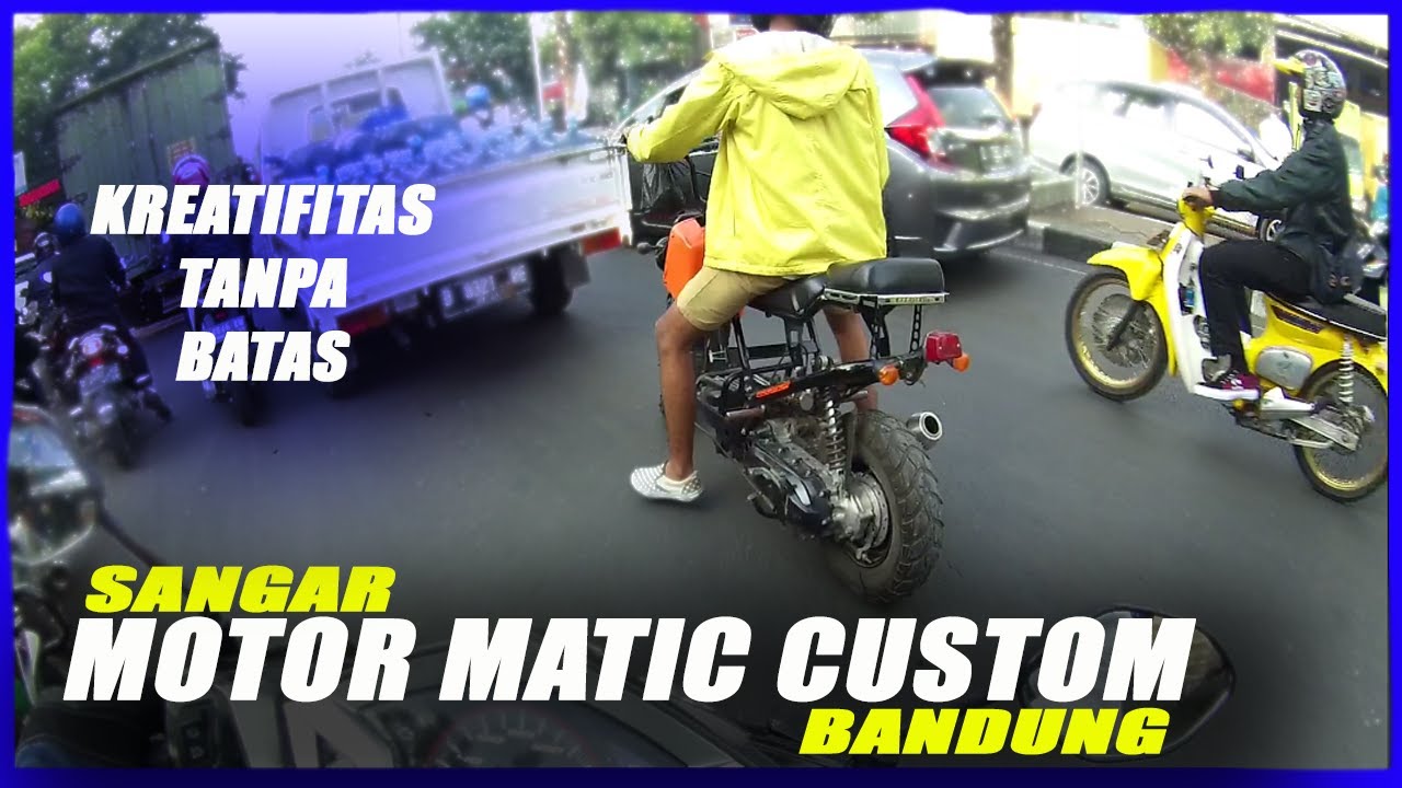 Motor Matic Custom |motovloger|motovloger bandung - YouTube