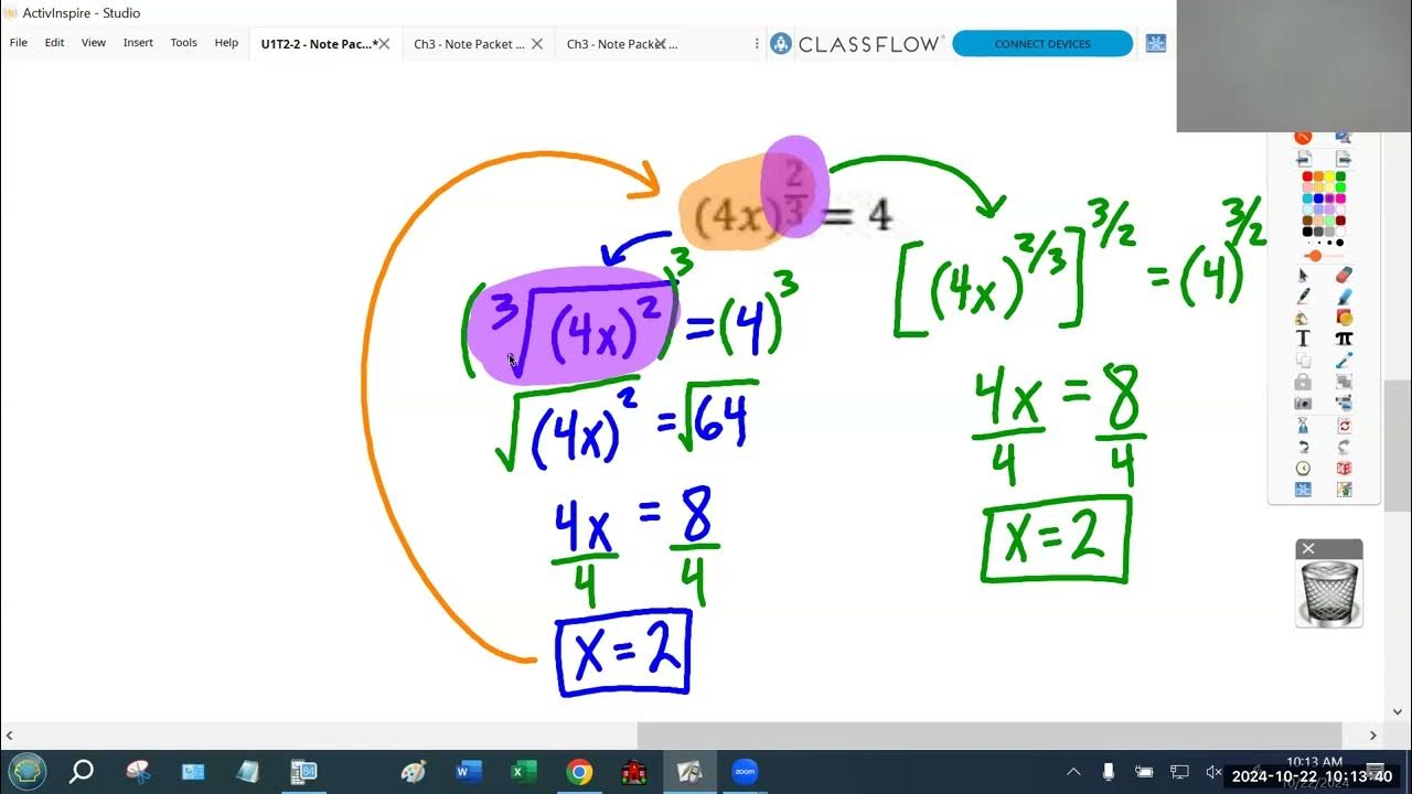 10-22-2024 - CHS - OBEN - 2-YEAR ALGEBRA 2 AB - Exponential Growth and Decay (DAY 1) - YouTube