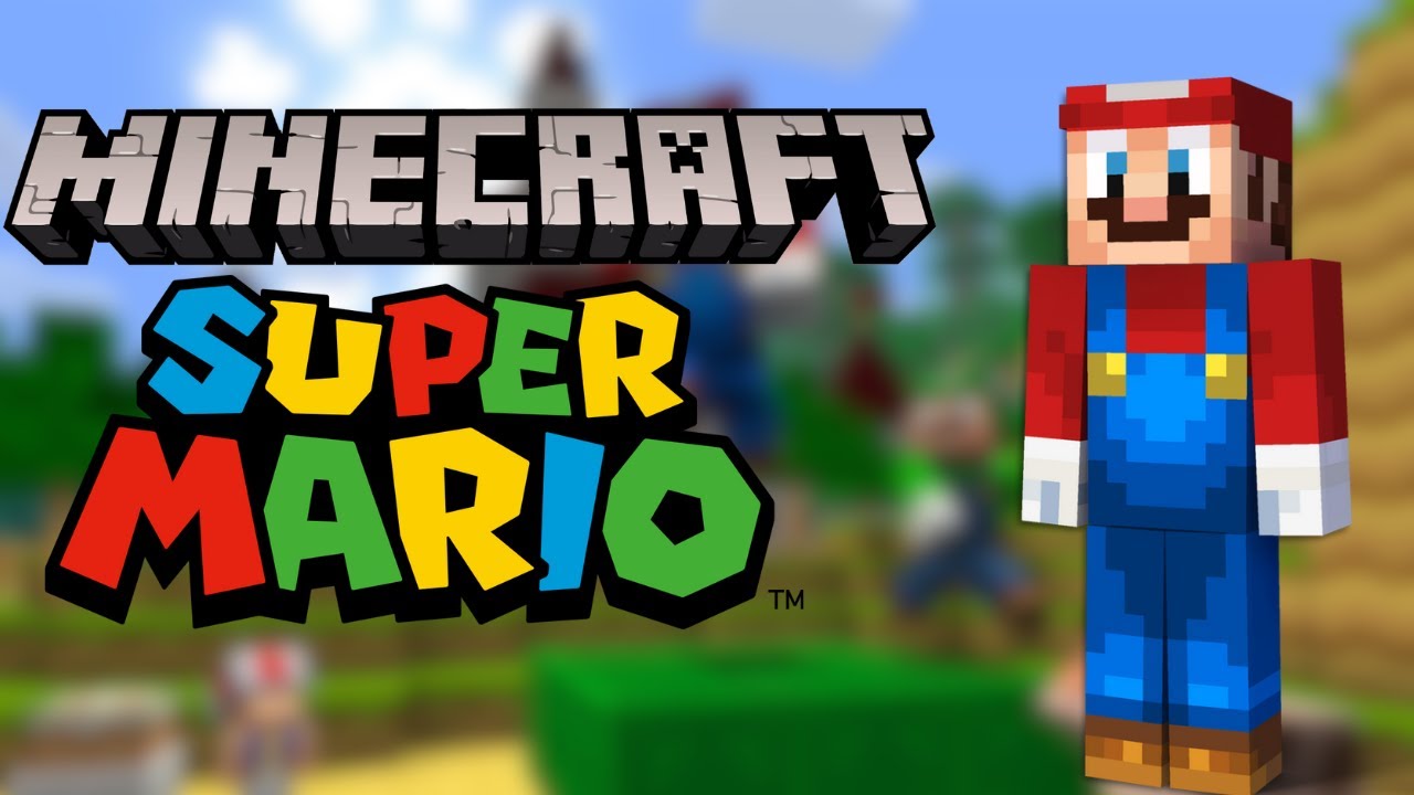 Exploring The Mario Minecraft Map WITH YOU! - YouTube