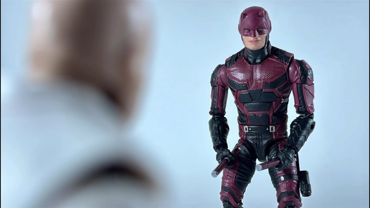 Daredevil defeats Fisk: Daredevil season 1 stop motion recreation - YouTube