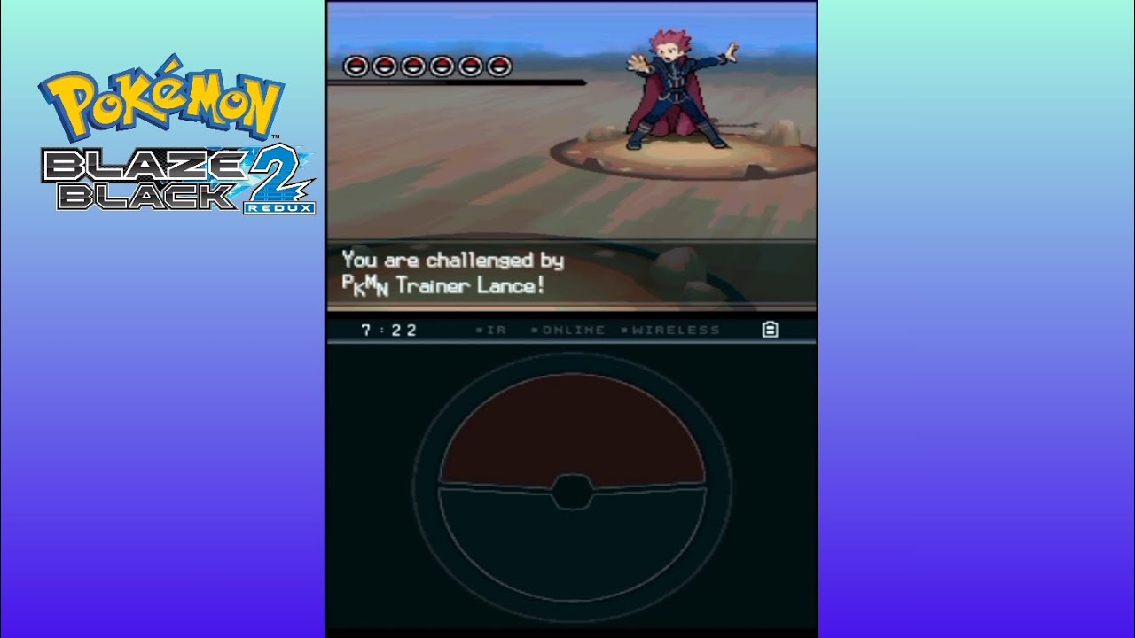 Pokemon Blaze Black 2 Redux Challenge Mode - Weather Trainers & Lance ...