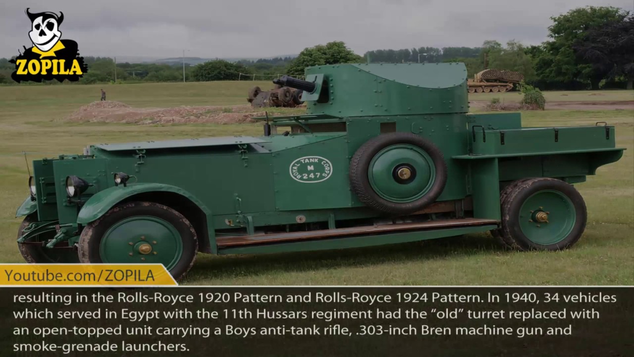 Top 10 Weird Military Cars Of World War I - YouTube