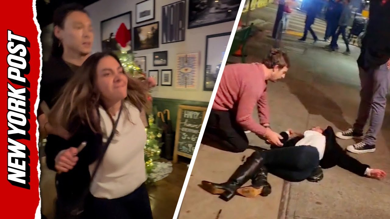 Bodyslam Brawl: Drunk Couple Goes BERSERK on Cali Restaurant Staff ...