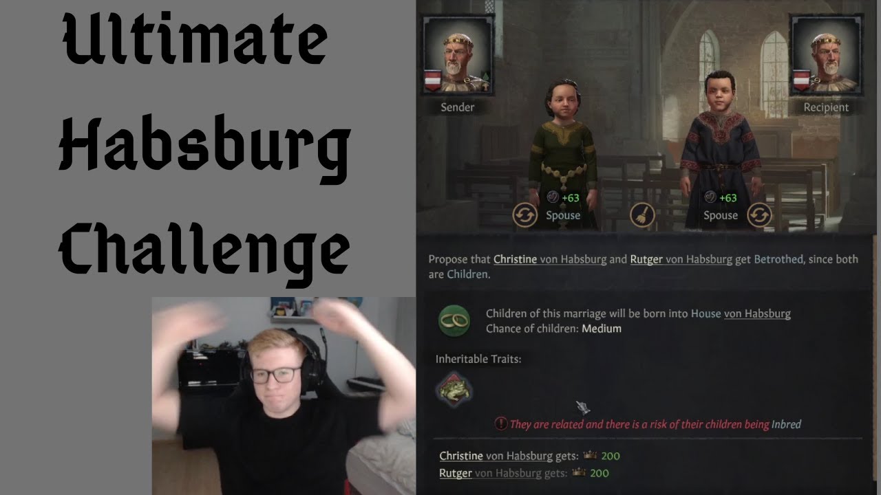 The ULTIMATE INCEST HABSBURG CHALLENGE (I failed, lol) - YouTube