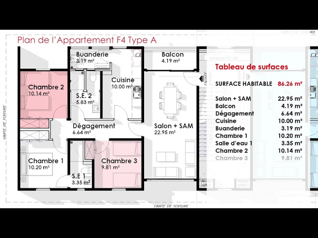 Plan D Une Maison Type F4 | Ventana Blog