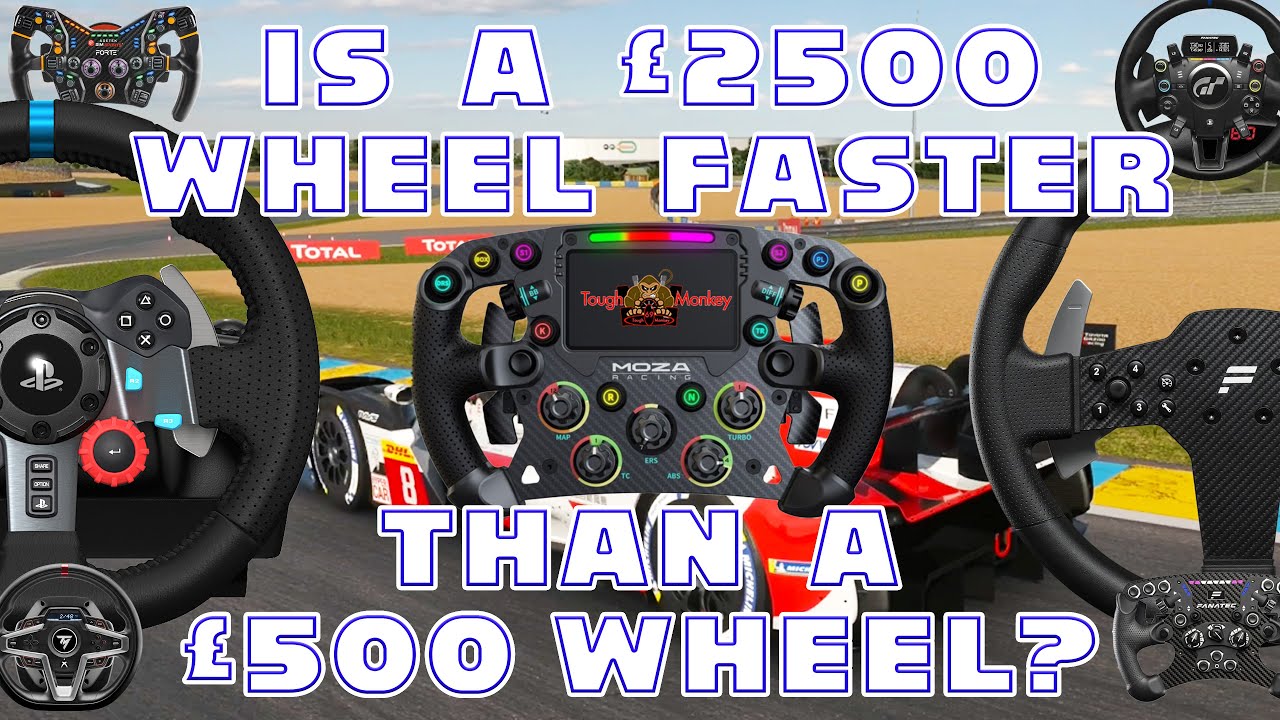 Is a £2500 sim wheel faster than a £500 one? - YouTube