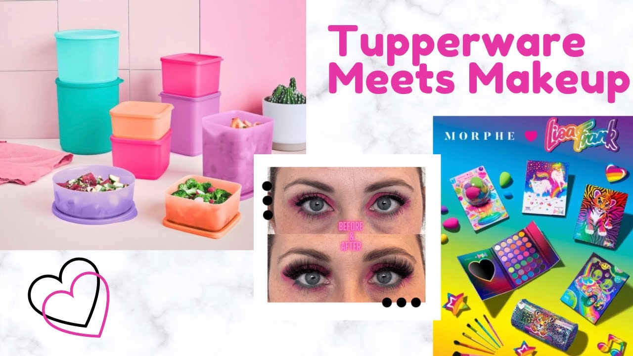 Tupperware meets makeup - YouTube