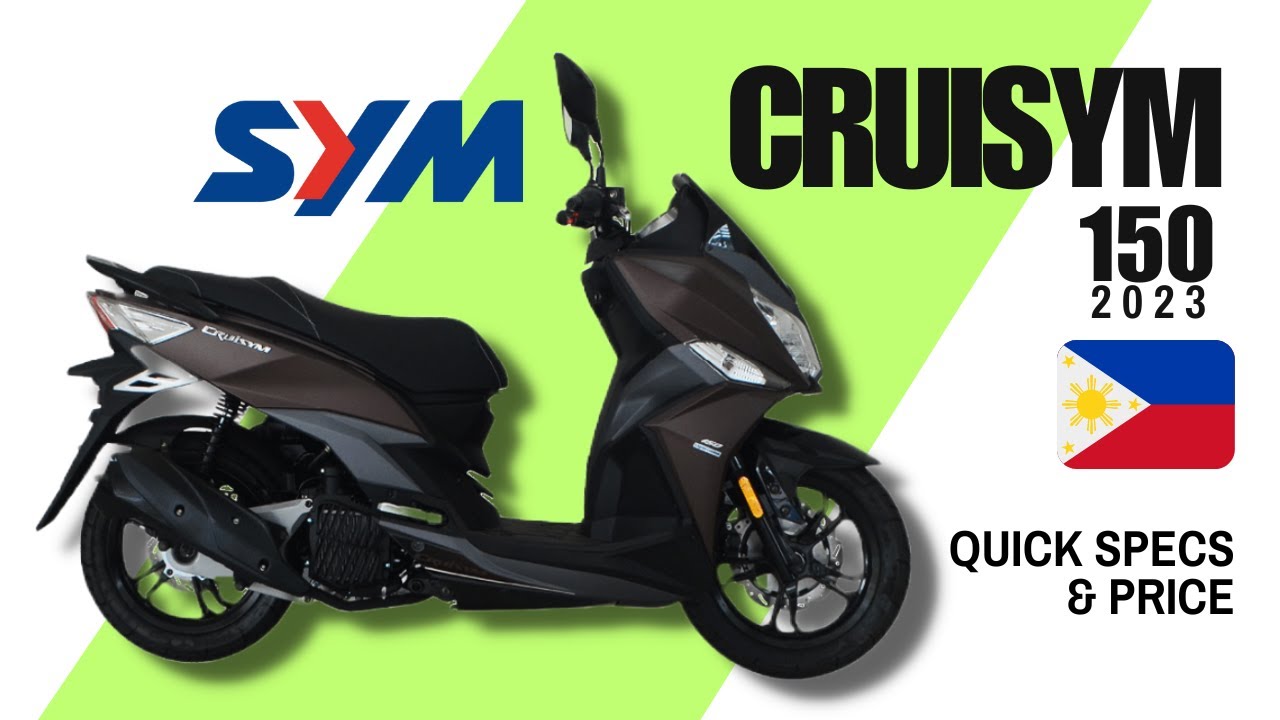SYM Cruisym 150 (v2) | Quick Specs and Price | 2023 Philippines - YouTube