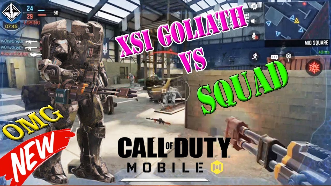 Call Of Duty Mobile | Gameplay With New XS1 Goliath - YouTube