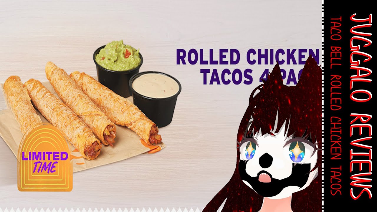 Juggalo Reviews: Taco Bell Rolled Chicken Tacos [Food Review] - YouTube