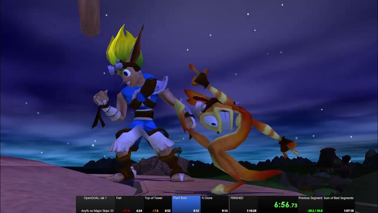 Jak & Daxter any% noLTS Open Goal - YouTube