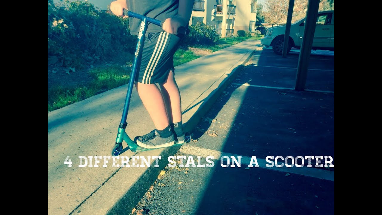 4 Different types of stalls on a scooter!! - YouTube