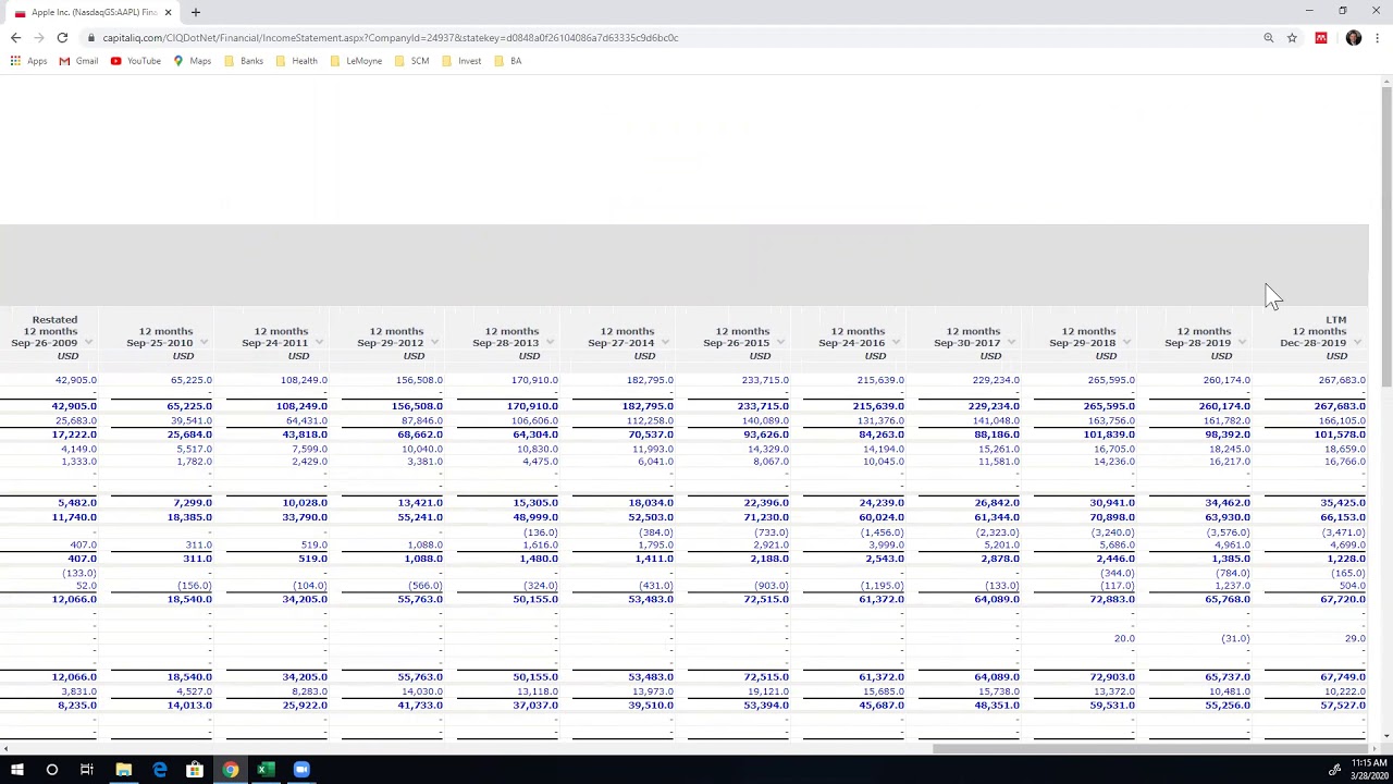 1 Download Data from CapitalIQ - YouTube