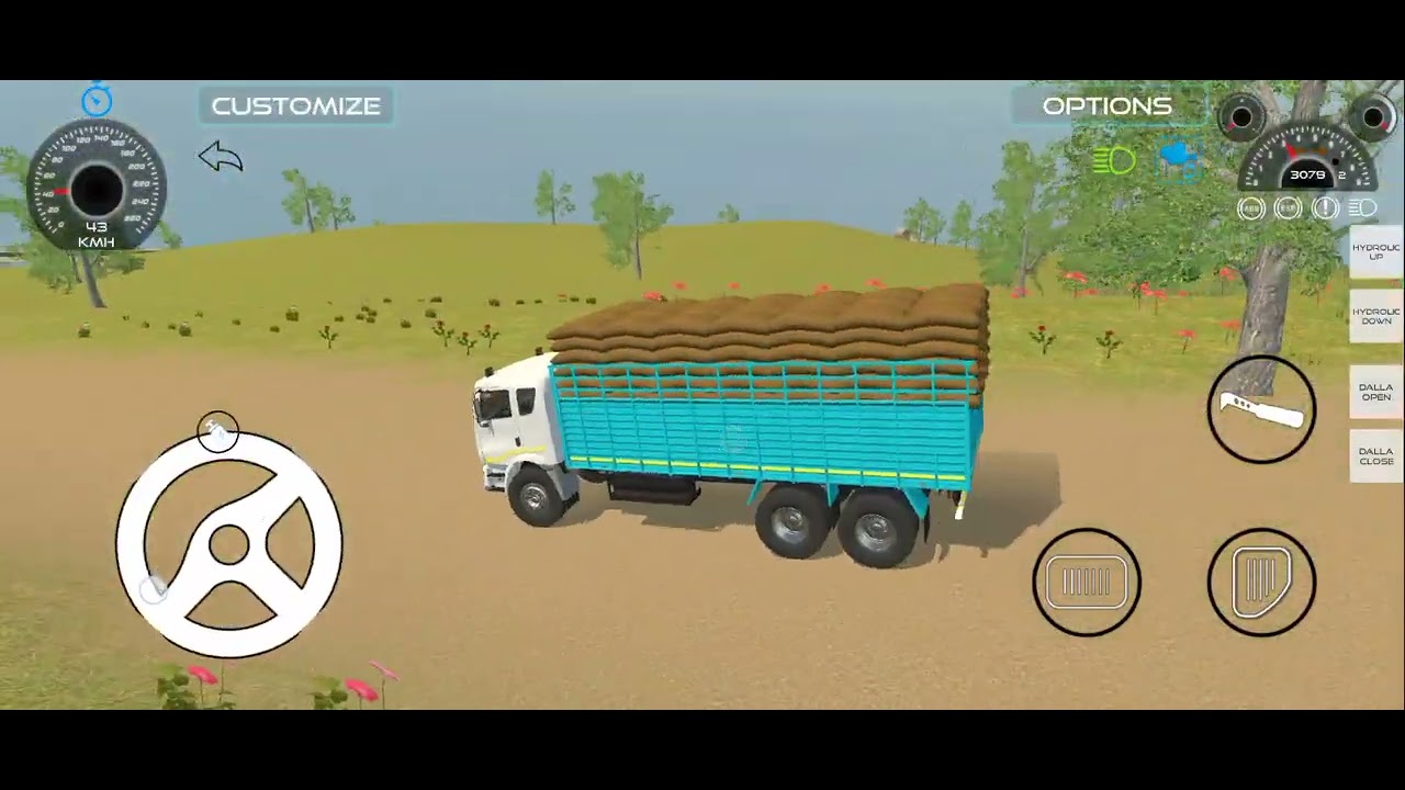 Truck Lorry Over Load Bore Drive Forest #rishikeshgamer15 #tractorlover ...