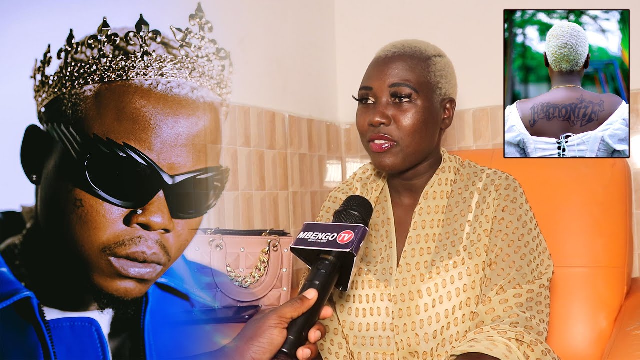 MREMBO KUTOKA KENYA AMFUATA HARMONIZE BONGO, ACHORA TATOO YA KONDE BOY ...