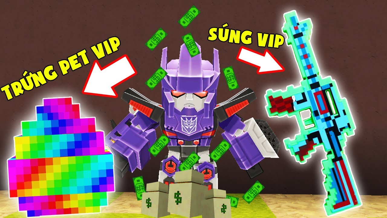 MINI GAME : CUỘC THI SỞ HỮU PET VÀ SÚNG VIP TRONG MINI WORLD ** NOOB ...