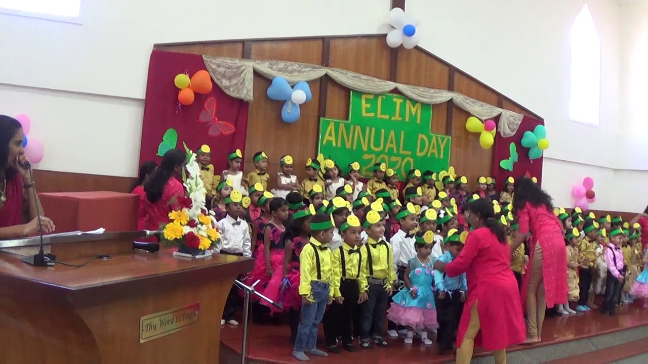 Elim Preschool, Doddakannelli, Sarjapur Road, Annual Day & Graduation ...