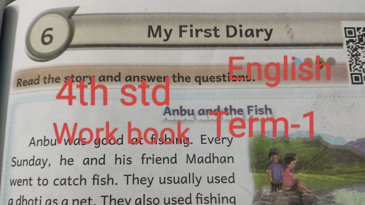 6.My First Diary(English Work book answers) 4th std - YouTube
