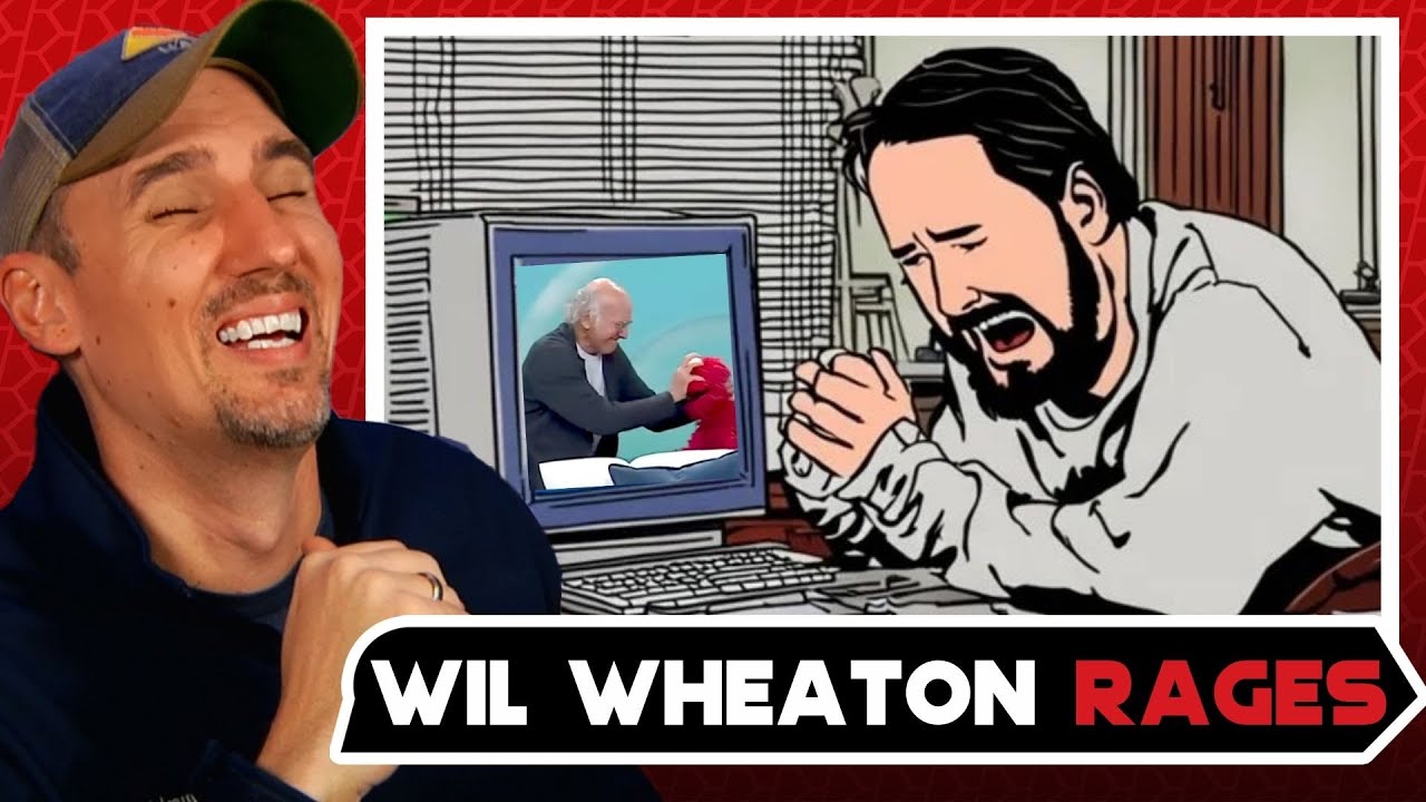Wil Wheaton had a tantrum... over ELMO - YouTube