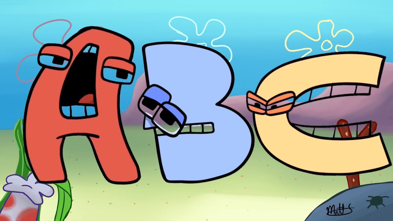 Alphabet Lore SpongeBob Squarepants Edition - YouTube
