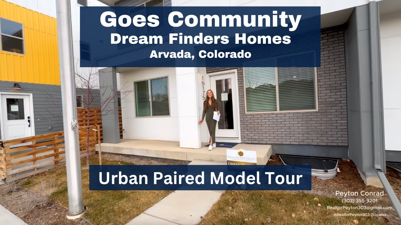 Geos Community Paired Home Floor Plan - Dream Finders - Arvada, Co ...