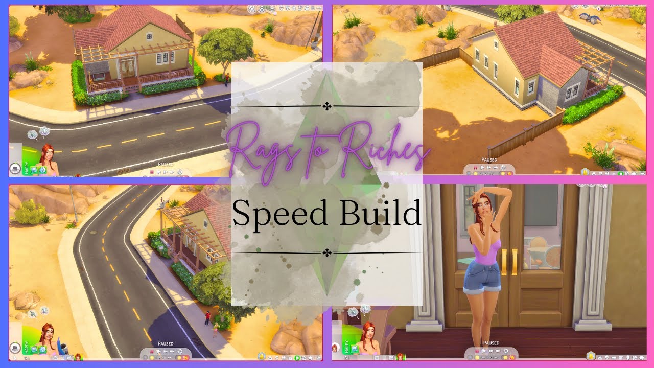 I Build a Sims Home with a Budget of 30K - YouTube