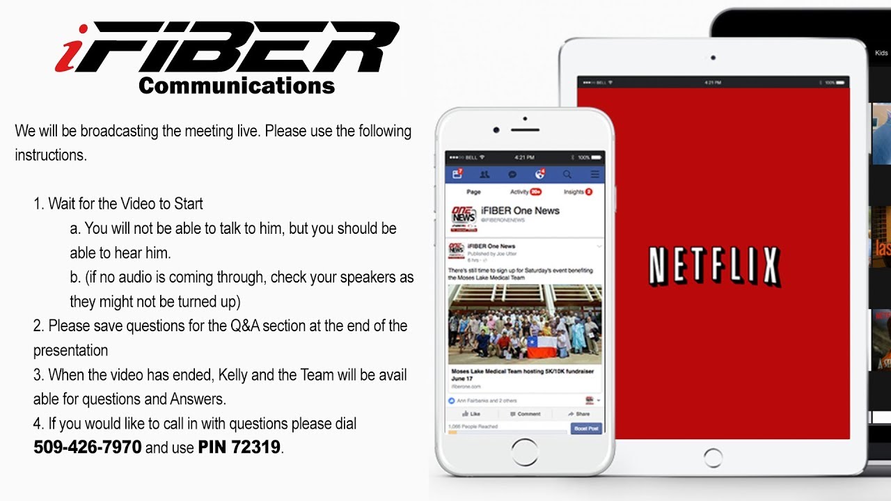 iFIBER Meetings Live Stream - YouTube