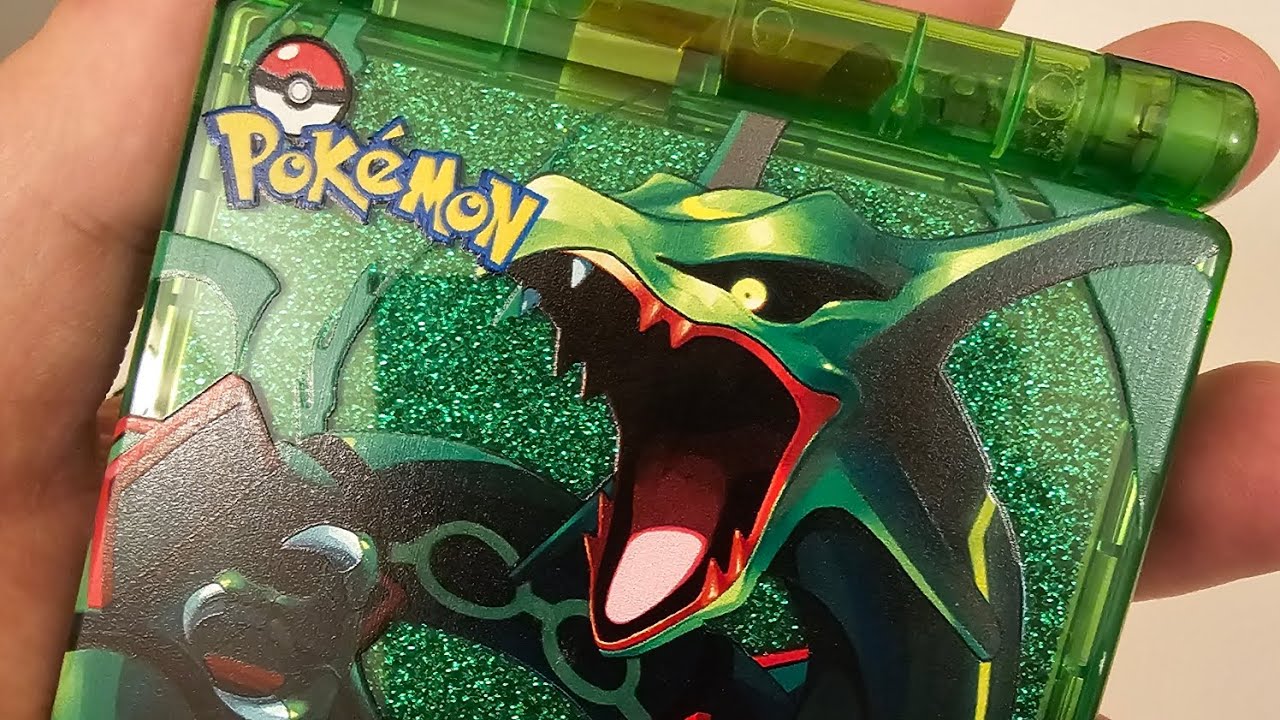 Unboxing my new custom MODDED Gameboy Advance SP! - YouTube