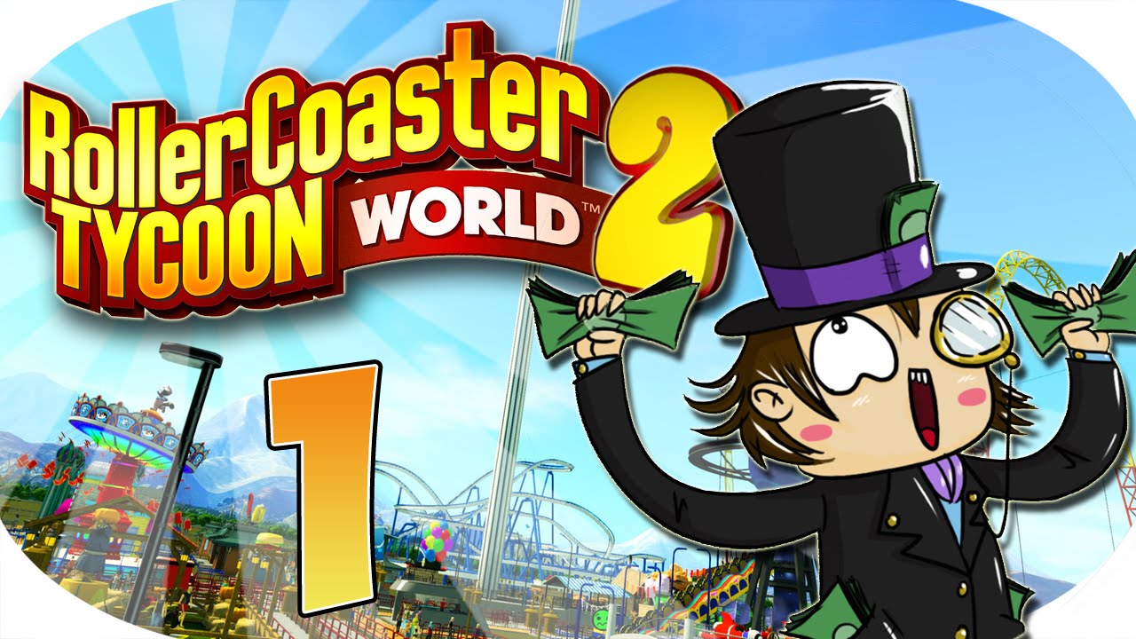 Un nuevo PARQUE TEMÁTICO #1 | Contenido Extra | ROLLER COASTER TYCOON ...